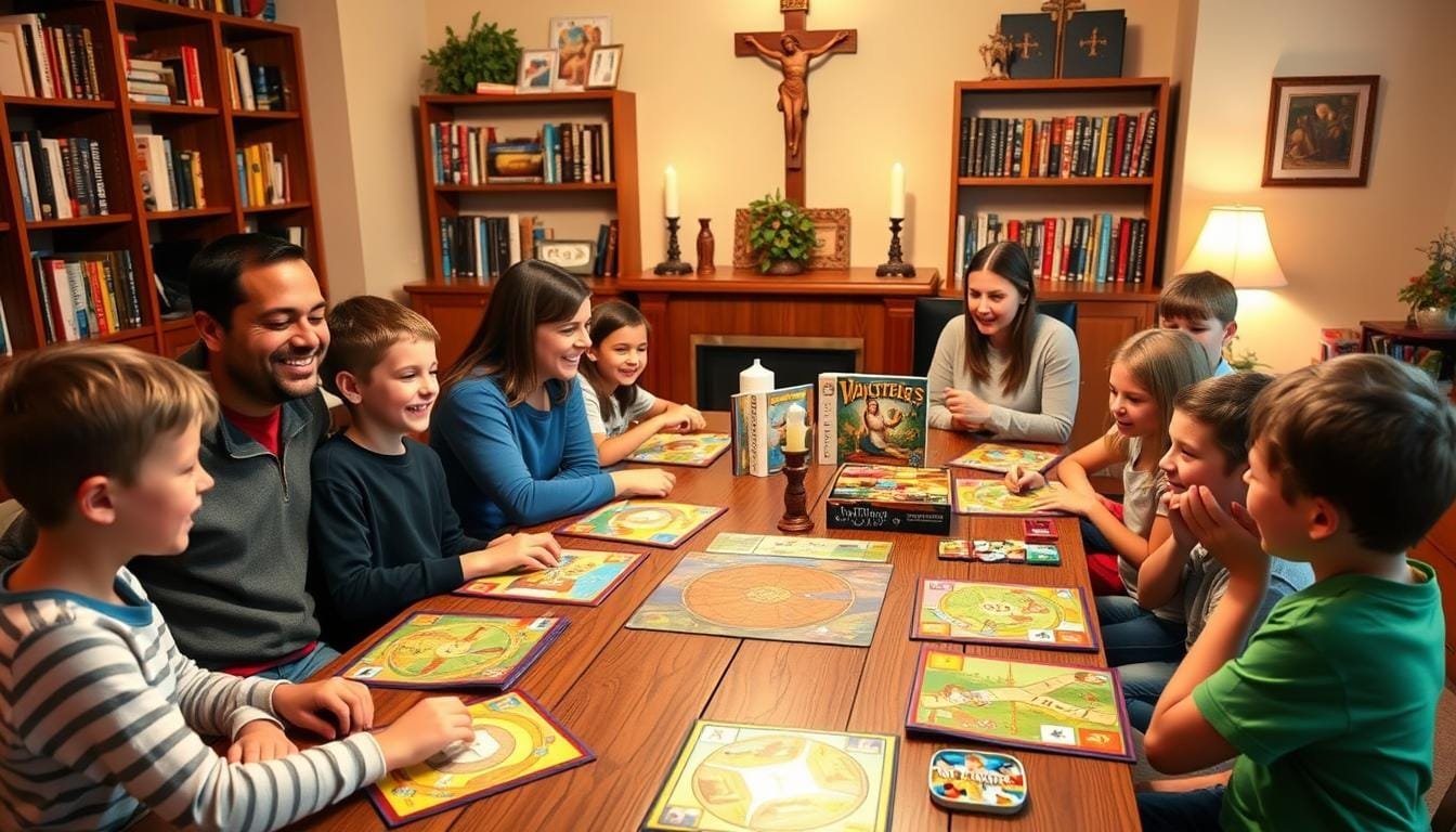 Faith-Filled Catholic Family Game Night