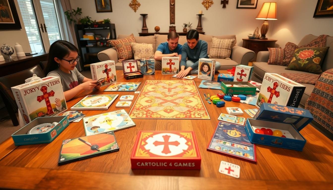 Faith-Filled Catholic Family Game Night